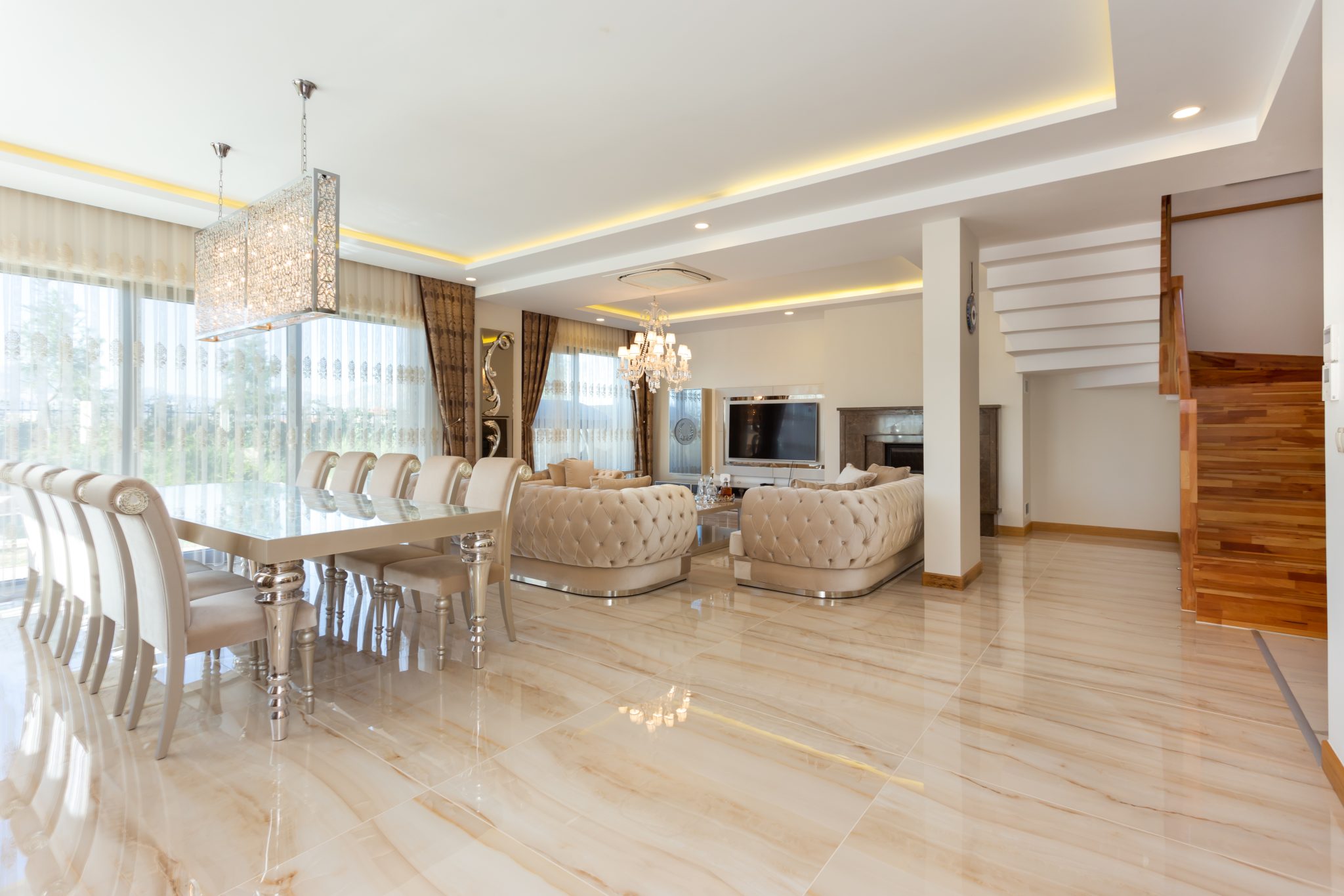 Natural Stone Flooring Installation Services | Countertops and Floors